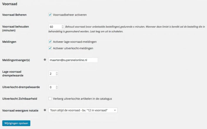 Hoe de voorraad beheren van je WooCommerce webshop? - Supersnel Online